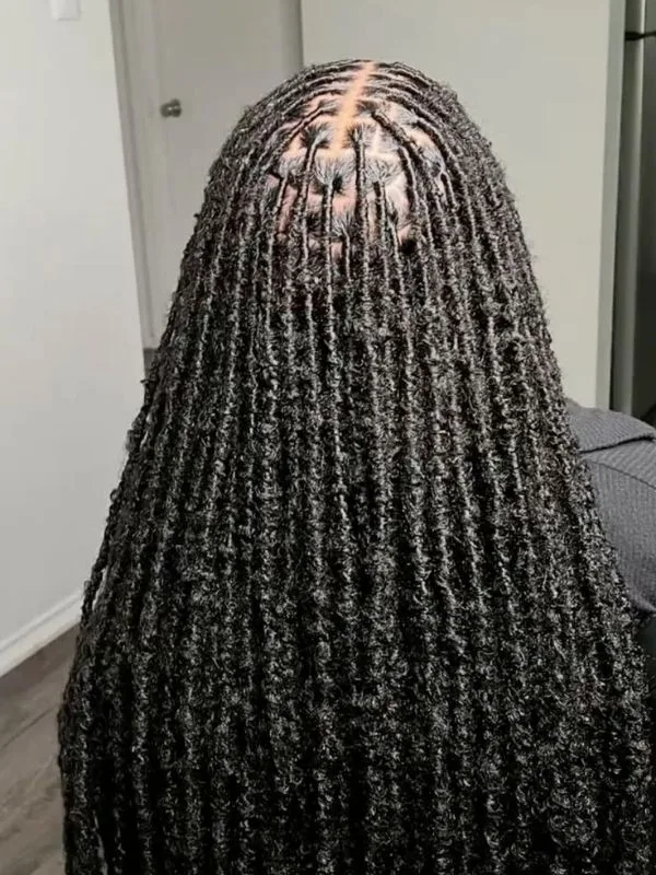 How to Style Mid-Length Locs for Business travel without the stress